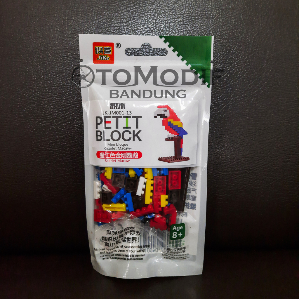 Jual Balok Rakit Susun Petit Block Scarlet Macaw Lego | Shopee Indonesia