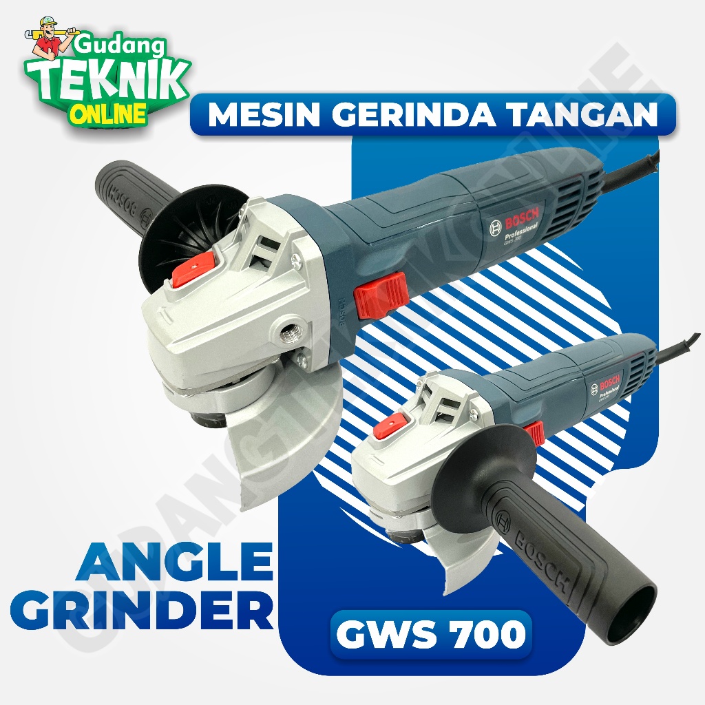 Jual Gerinda BOSCH GWS 700 4" BONUS Batu Gerinda / Mesin Gerinda Tangan ...
