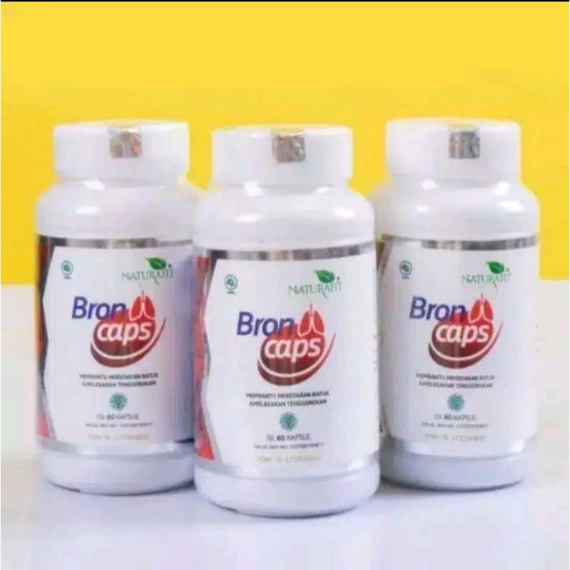 Jual bron caps obat pembersih paru - paru original | Shopee Indonesia