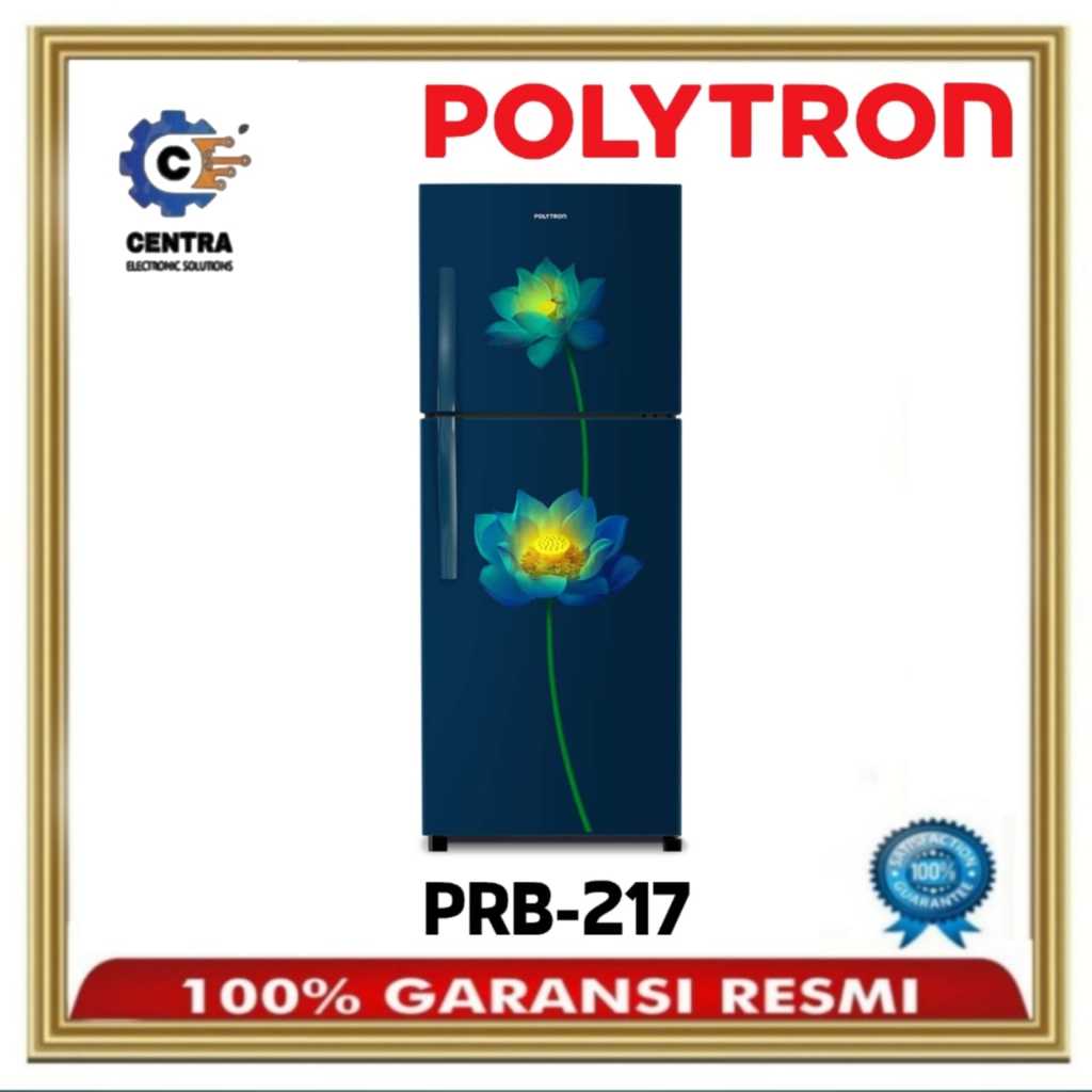 Jual KULKAS POLYTRON PRB 217 LEMARI ES 2 PINTU PRB217 PRB 217 GARANSI ...