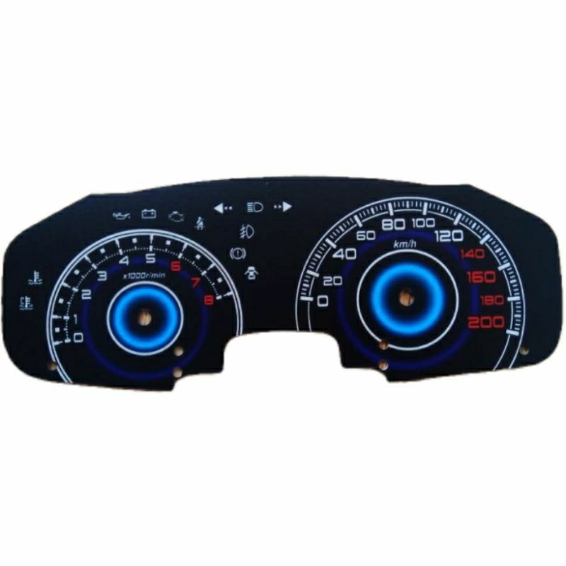 Jual Papan speedometer variasi mobil toyota Vios LIMO GEN 1 thn 2003 ...