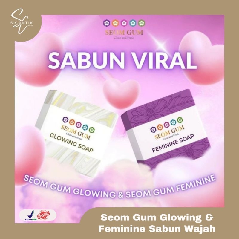 Jual SEOM GUM SABUN GLOWING SABUN KECANTIKAN | SABUN SEOM GUM SABUN ...