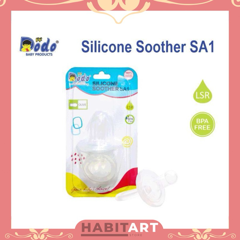 Jual Dodo Silicone Soother SA1 | Kompeng Bayi | Shopee Indonesia
