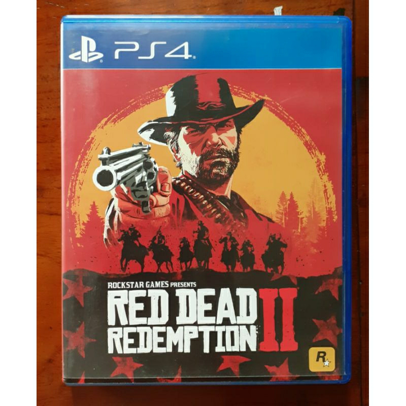 Jual game fisik kaset bd red dead redemption ps4 region asia lengkap ...