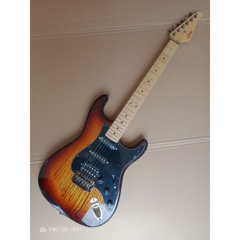 Jual gitar custom stratocaster ashwod | Shopee Indonesia