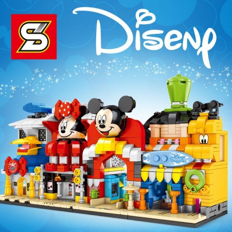 Jual Disney Small Town / Block Disney / Block Mickey Mouse / Block ...