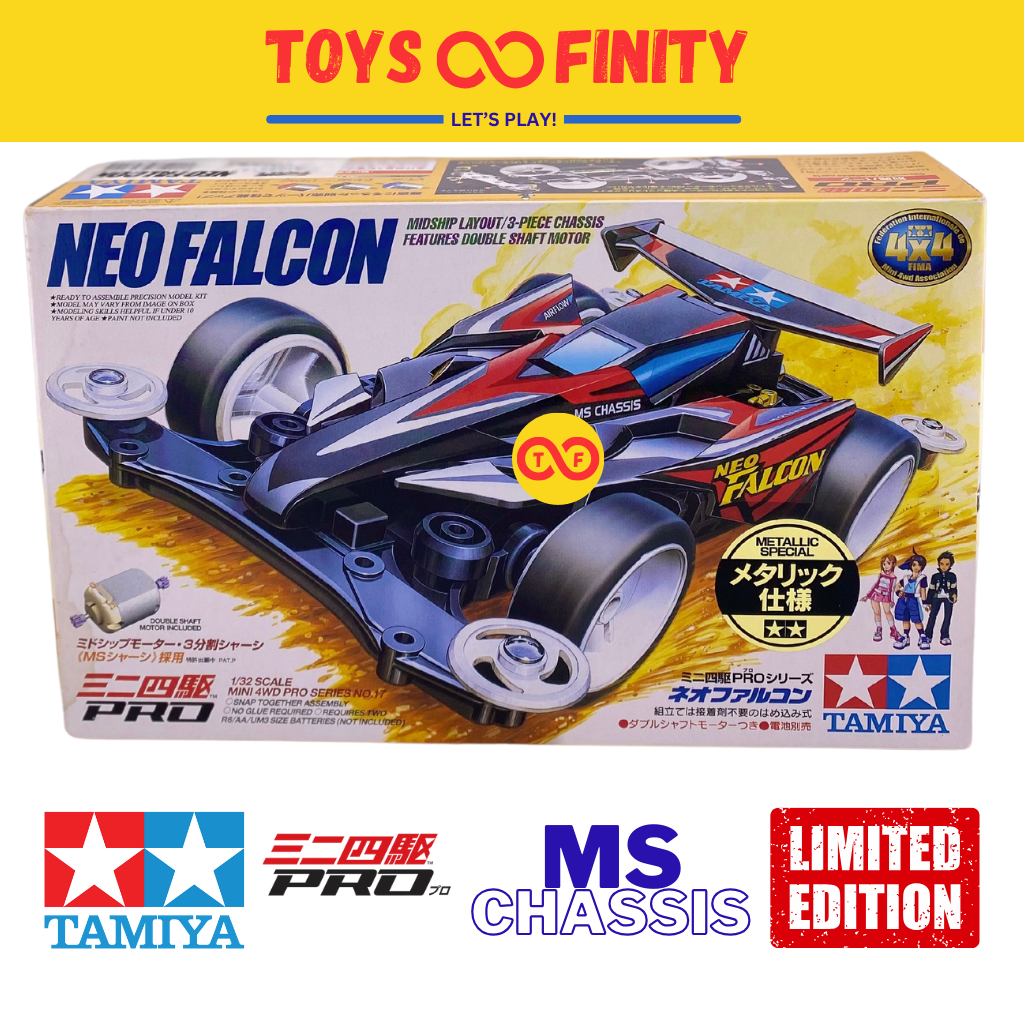Jual Tamiya Mini 4WD - Neo Falcon Gold Metalic Special | Shopee Indonesia