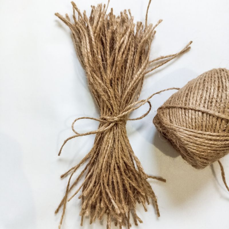 Jual Tali Rami (isi 100 pcs/20cm) / tali ghoni / tali goni / Tali ...