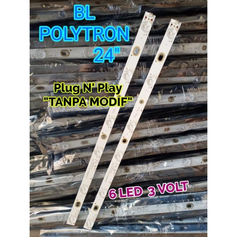Jual lampu backligh tv LED Polytron 24 inch | Shopee Indonesia