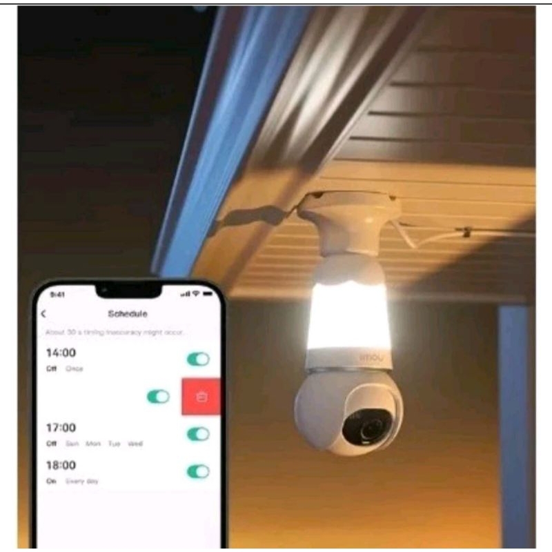 Jual CCTV BULB CAM IMOU 3MP MODEL BOLA LAMPU FIT E27 | Shopee Indonesia