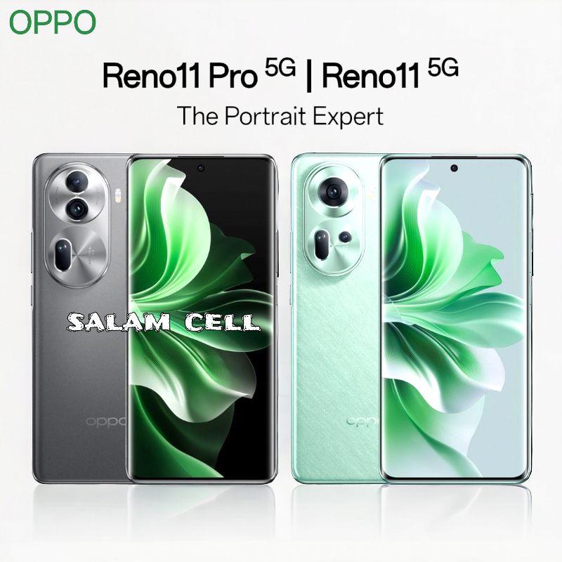 Jual Oppo RENO 11 5G RAM 8+8/256GB NFC 67W SUPERVOOC Garansi Resmi ...