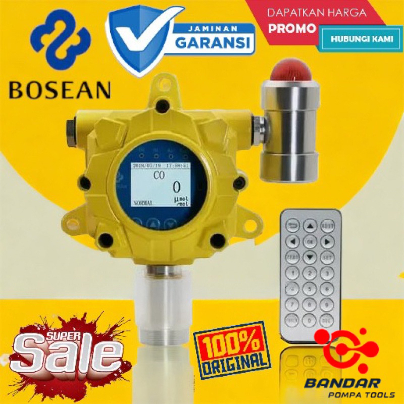 Jual NH3 Ammonia Fixed Online Gas Detector K-G60 Bosean Monitor KG60 Amonia | Shopee Indonesia