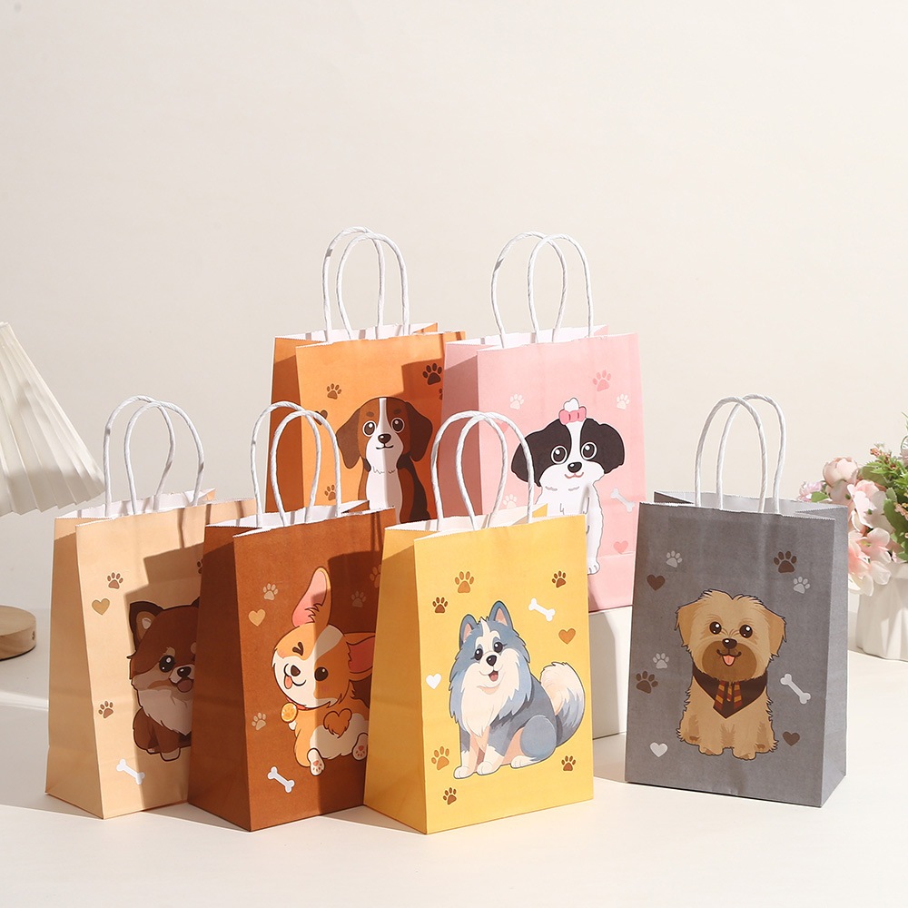 Jual Paperbag DOG goodie bag ultah anak cute / tempat snack hadiah ...