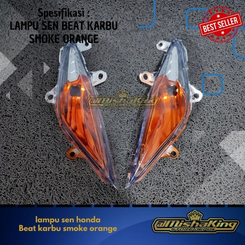 Jual Lampu sen beat karbu modif smoke orange | Shopee Indonesia