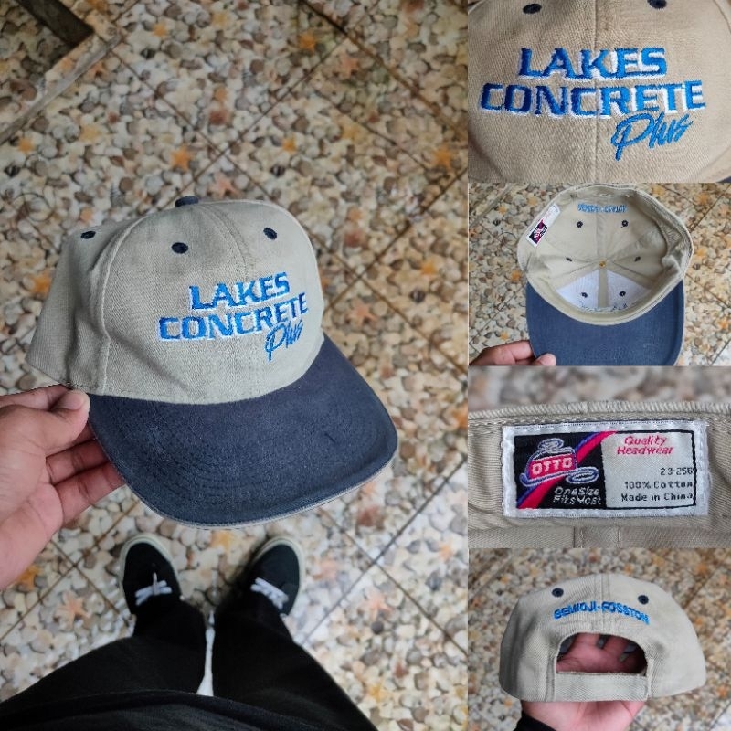 Jual VINTAGE TWO TONE HAT / TOPI VINTAGE 2 WARNA / TOPI VINTAGE ...