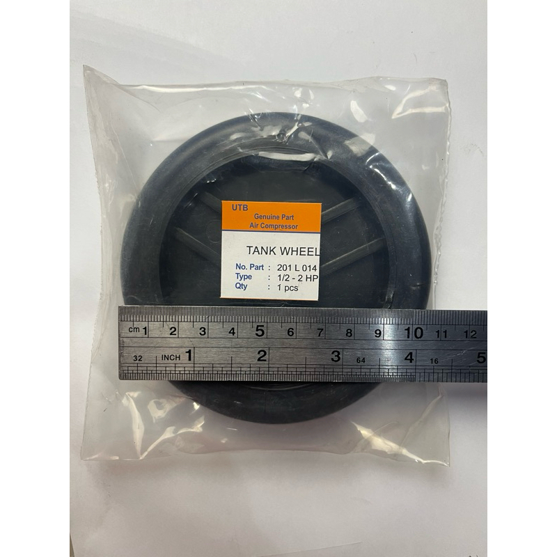 Jual Roda Kompresor / Tank Wheel 4inch 1/4 HP | Shopee Indonesia