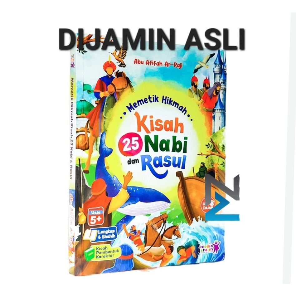 Jual Buku Anak Memetik Hikmah Dari Kisah 25 Nabi dan Rasul Soft Cover BERGAMBAR | Shopee Indonesia