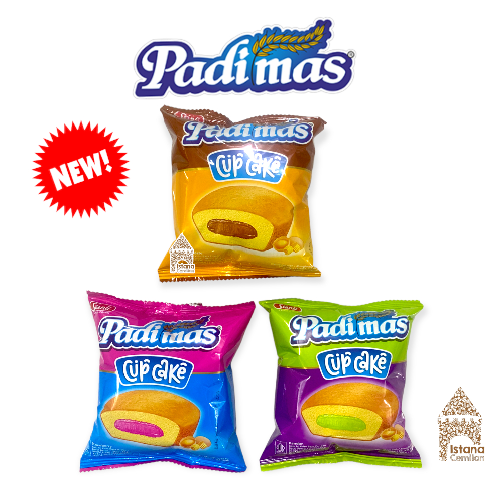 Jual Padimas Cup Cake / Cupcake Bolu Isi Krim Viral 45 Gram | Shopee ...