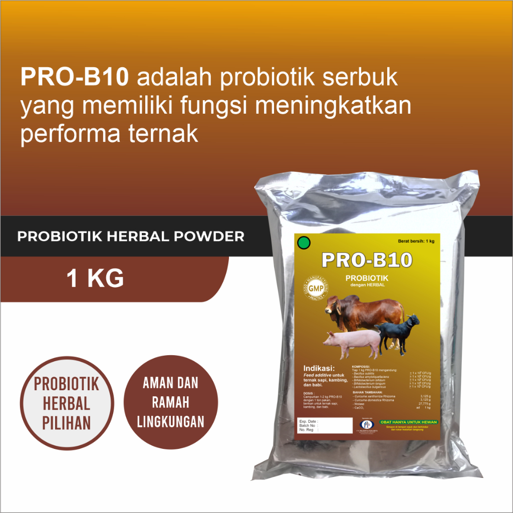 Jual PROBIO - Suplemen Powder Penggemuk Sapi 1 Kg | Shopee Indonesia