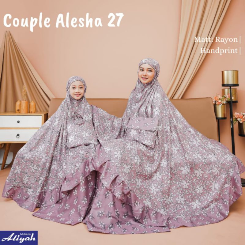 Jual NEW ARRIVAL Mukena Couple Rayon Ibu dan Anak Nadira Original ...