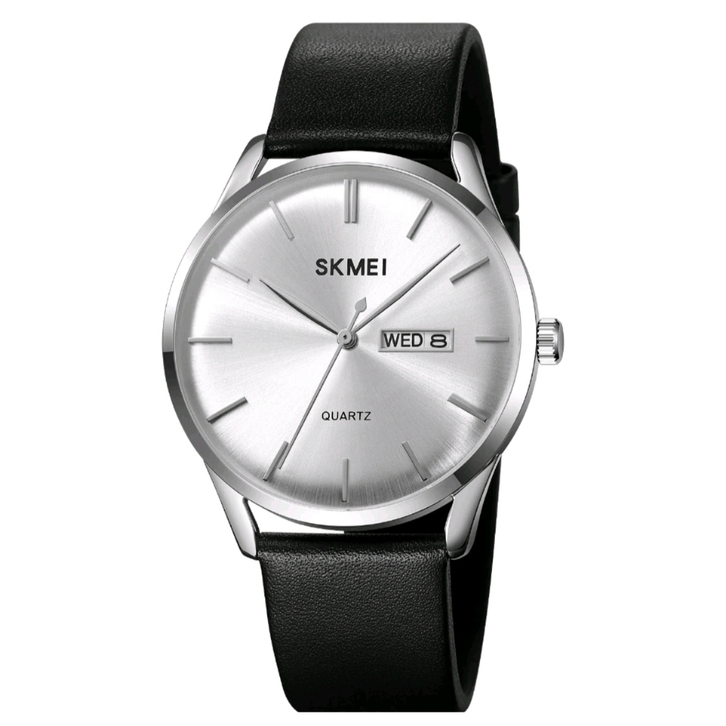 Jual Jam Tangan Analog Pria SKMEI 1991 -Silver water resis 30m | Shopee ...
