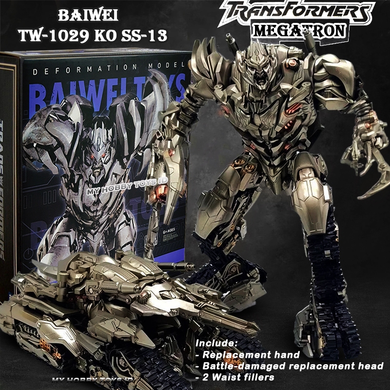 Jual Mainan Action Figure Trans Formerss Robot Tank Mega Commander ...