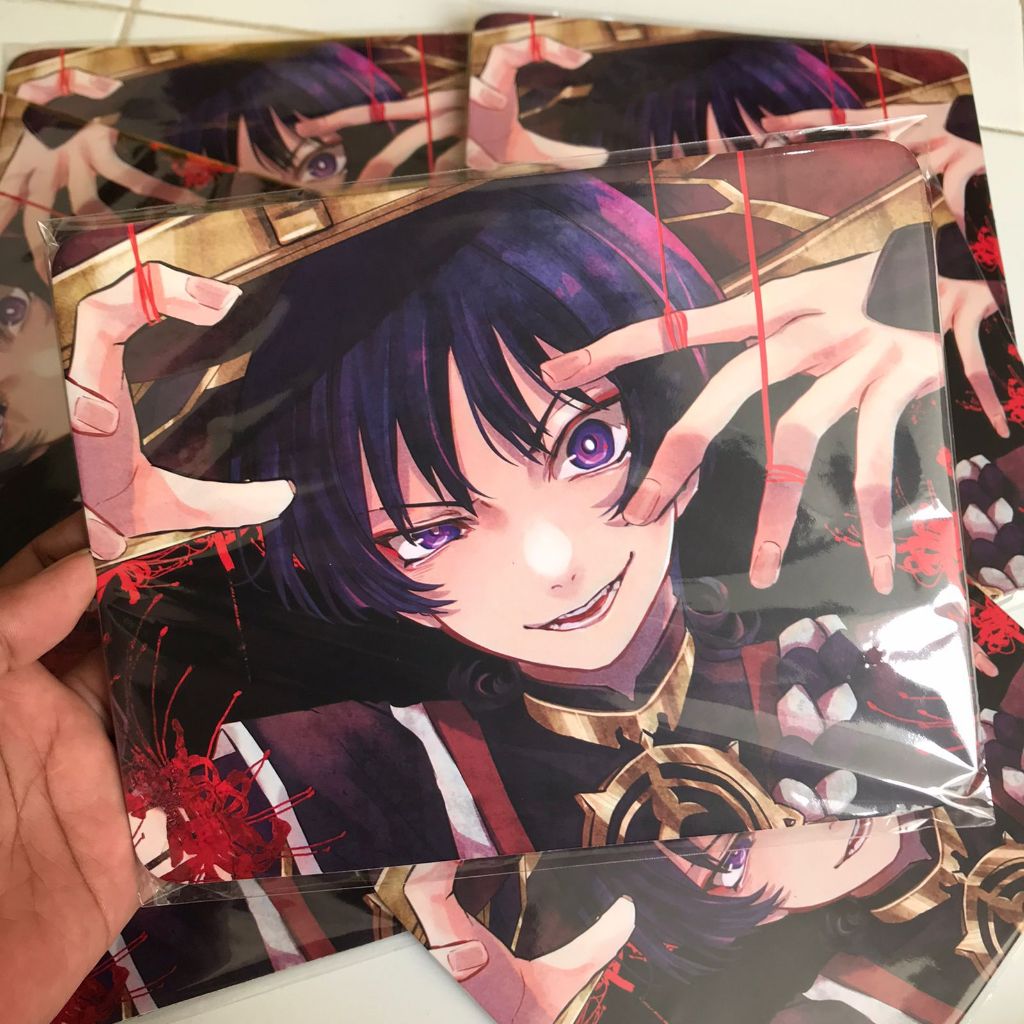 Jual mousepad anime game genshin impact wanderer's scaramouche murah ...