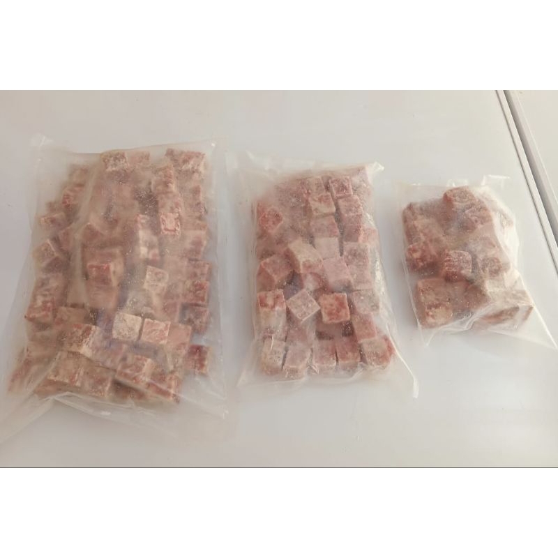 Jual saikoro beef meltic wagyu cube / wagyu kotak 250gr 500gr halal ...