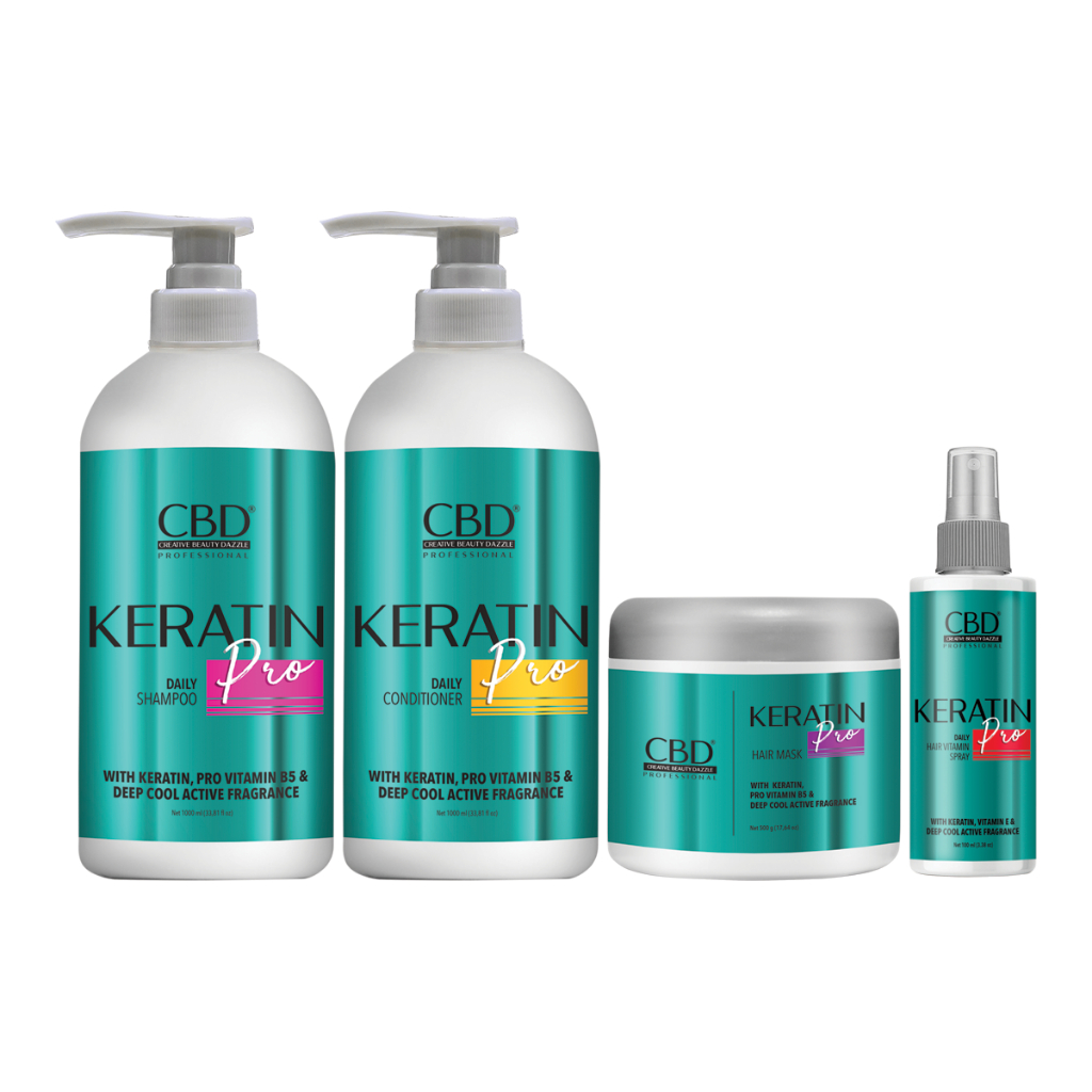 Jual CBD Professional Keratin Pro Series Daily Treatment Package ...