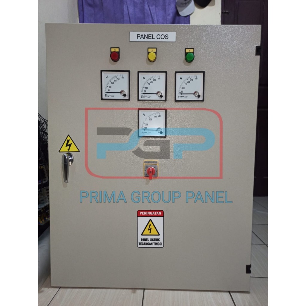 Jual Panel Listrik Change Over Switch Manual 4P Daya 131KVA 250A ...
