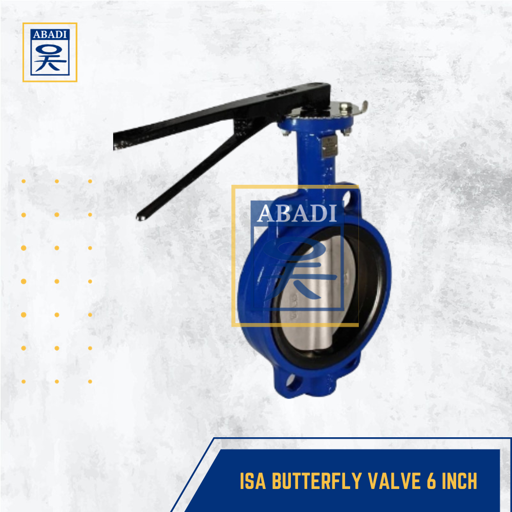 Jual BUTTERFLY VALVE 6 INCH ISA | Shopee Indonesia