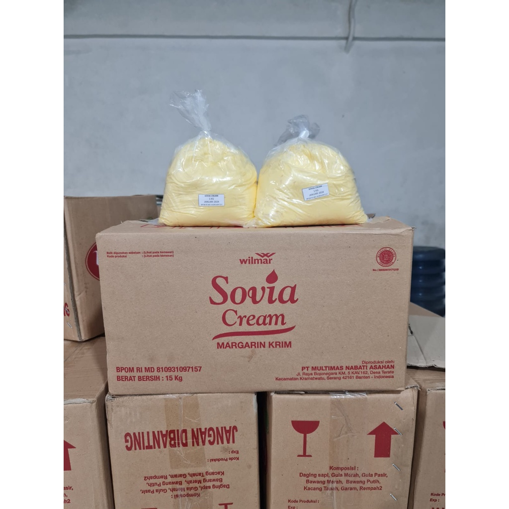 Jual SOVIA Cream// SOVIA Margarin krim 1 Kg | Shopee Indonesia