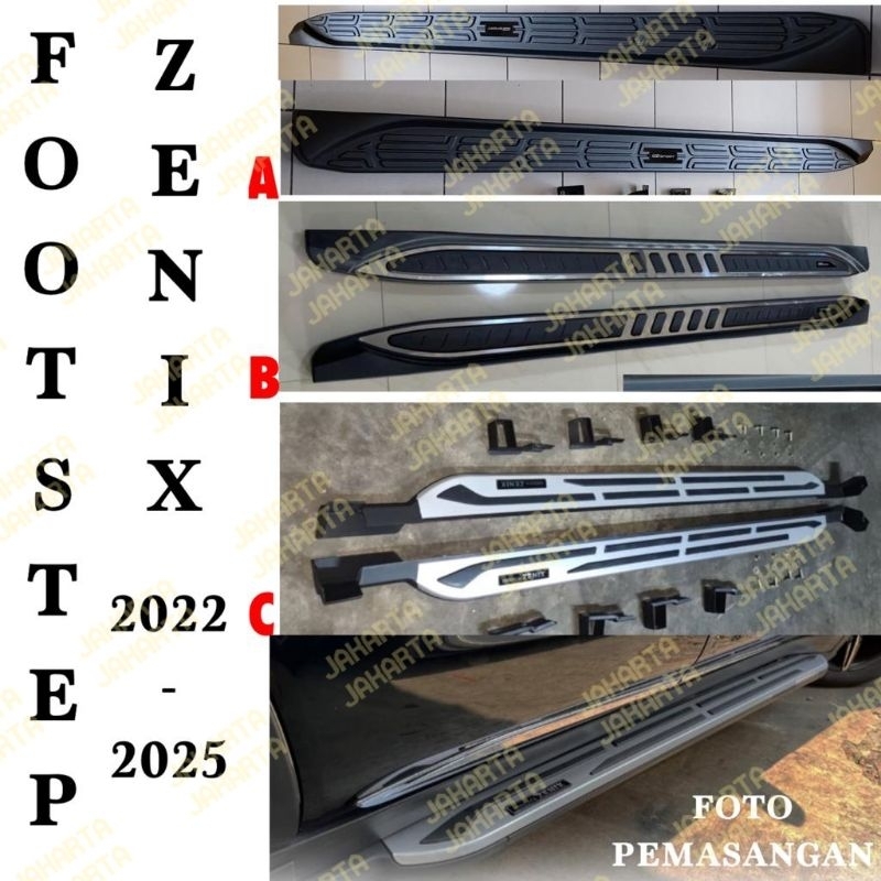 Jual Footstep Foot Step Injakan Samping Innova Zenix 2022 2024 2025 ...