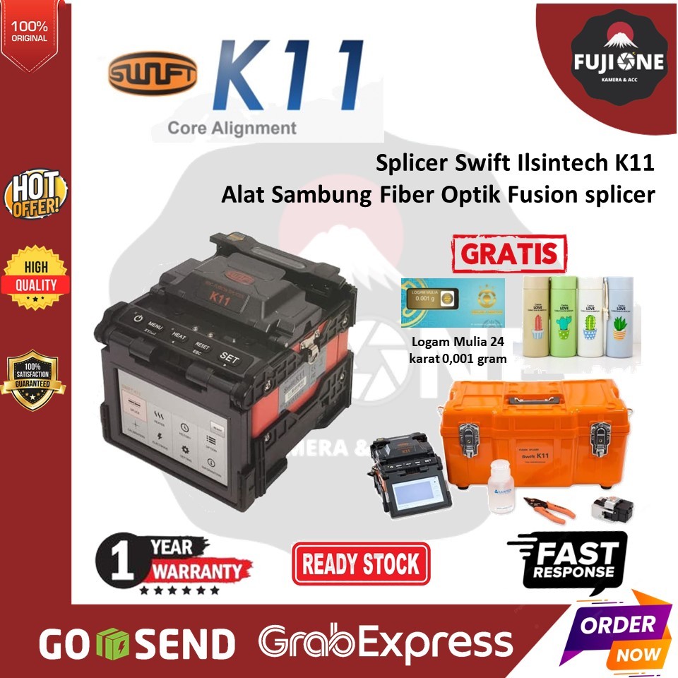 Jual Splicer Swift Ilsintech K11 Alat Sambung Fiber Optik Fusion ...