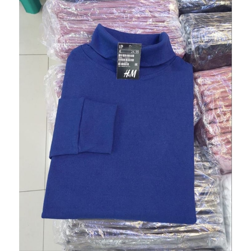 Jual [COD] Turtleneck RIB Dan Rajut (Premium) Pria dan Wanita Leher ...
