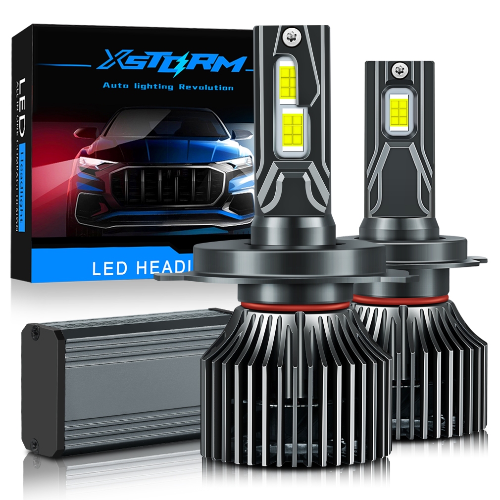 Jual XSTORM 120W H4 LED Headlight CSP Chip LED H7 H1 H11 9005 9006 HB3 HB4 Lampu Mobil DC 12V ...