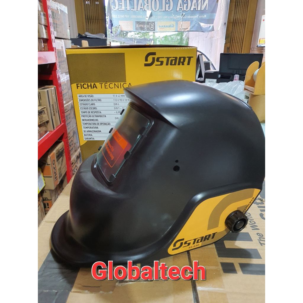 Jual START HELM KEDOK LAS OTOMATIS AUTODARK WELDING HELMET TOPENG LAS ...