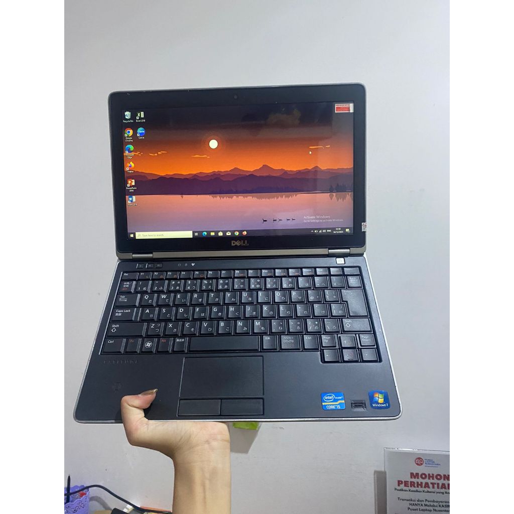 Jual Laptop Dell Latitude 6220 Ex Kantor | Shopee Indonesia