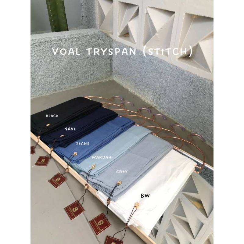 Jual segi4 voal tryspan stitch free pouch | Shopee Indonesia