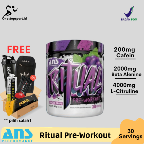 Jual ANS Ritual 30 Servings Preworkout Pre Workout | Shopee Indonesia