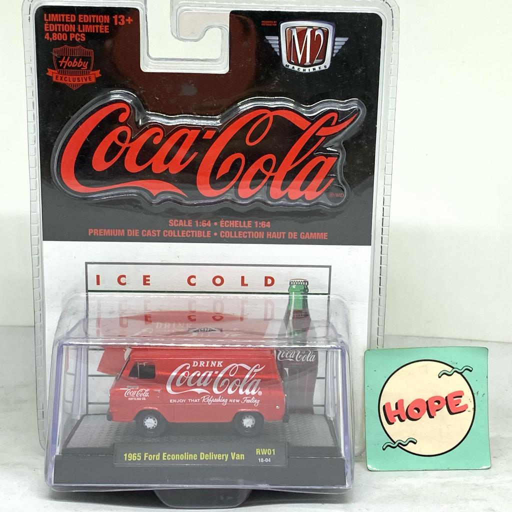 Jual M2 Machine Coca-Cola 1965 Ford Econoline Delivery Van RW01 ...