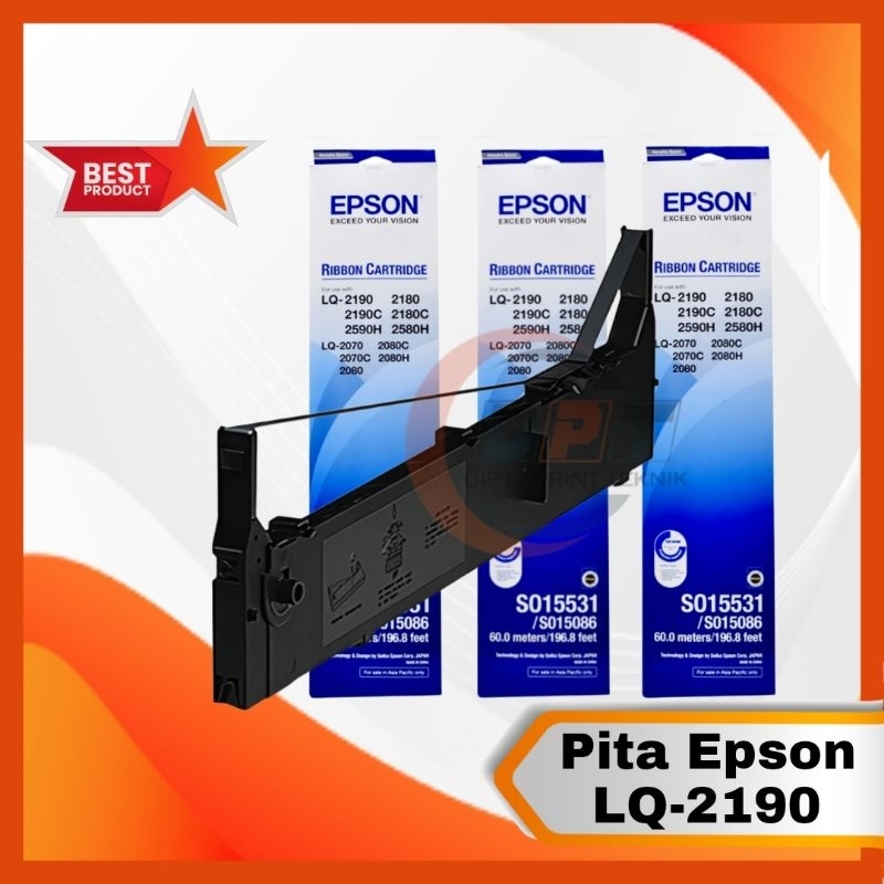 Jual Pita Epson LQ 2190 / Pita Ribbon Cartridge Epson LQ 2190 | Shopee ...