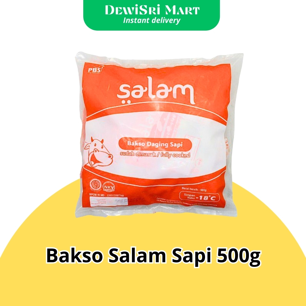 Jual Bakso Sapi Salam 500gr - Dewi Sri Mart | Shopee Indonesia