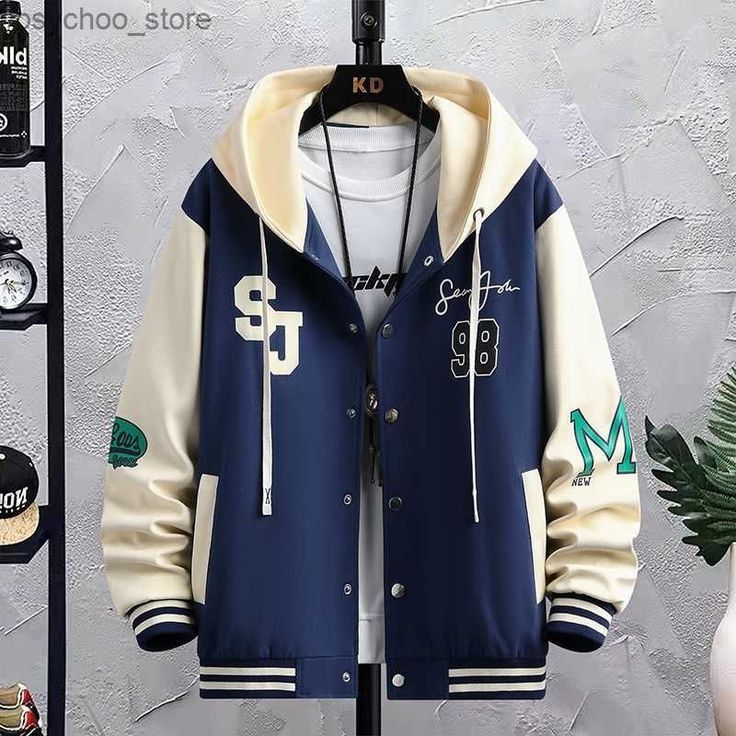 Jual Jaket Baseball Big Size ( S - 6XL ) A LOGO INISIAL I AM THE BEST ...