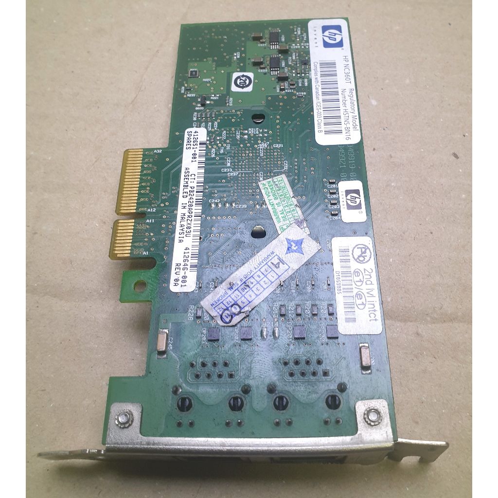 Jual HP NC360T PCI Express Dual Port Gigabit Server Adapter | Shopee Indonesia