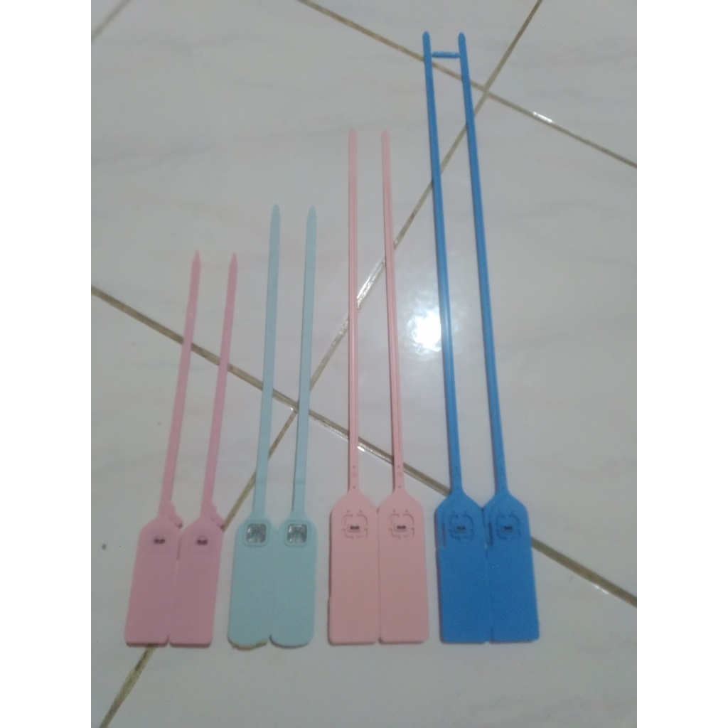 Jual Segel Plastik [Plastic Seal] dengan Logo Barcode dan Serial Number ...