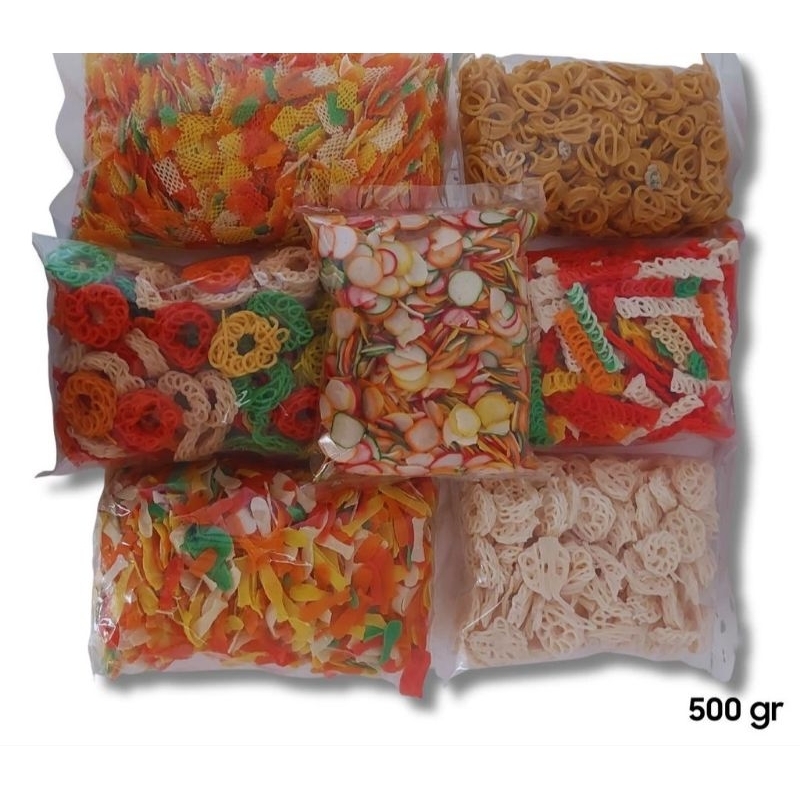Jual KRUPUK SEBLAK WARNA WARNI 500 GRAM | Shopee Indonesia