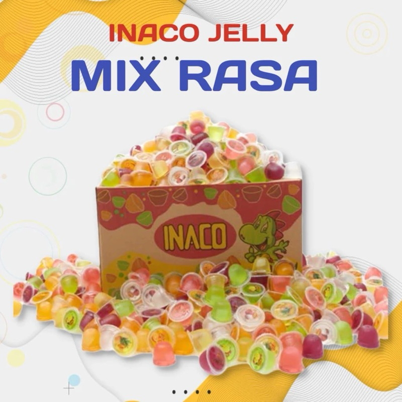 Jual INACO JELLY 250gram / AGAR AGAR JELLY INACO MIX RASA | Shopee ...