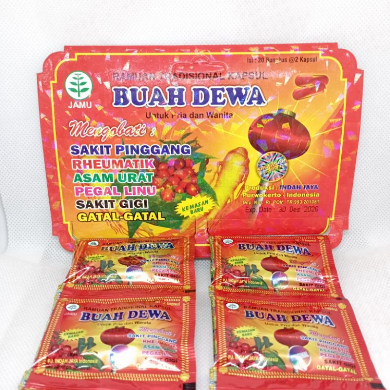 Jual BUAH DEWA KAPSUL ORIGINAL 100% | Shopee Indonesia