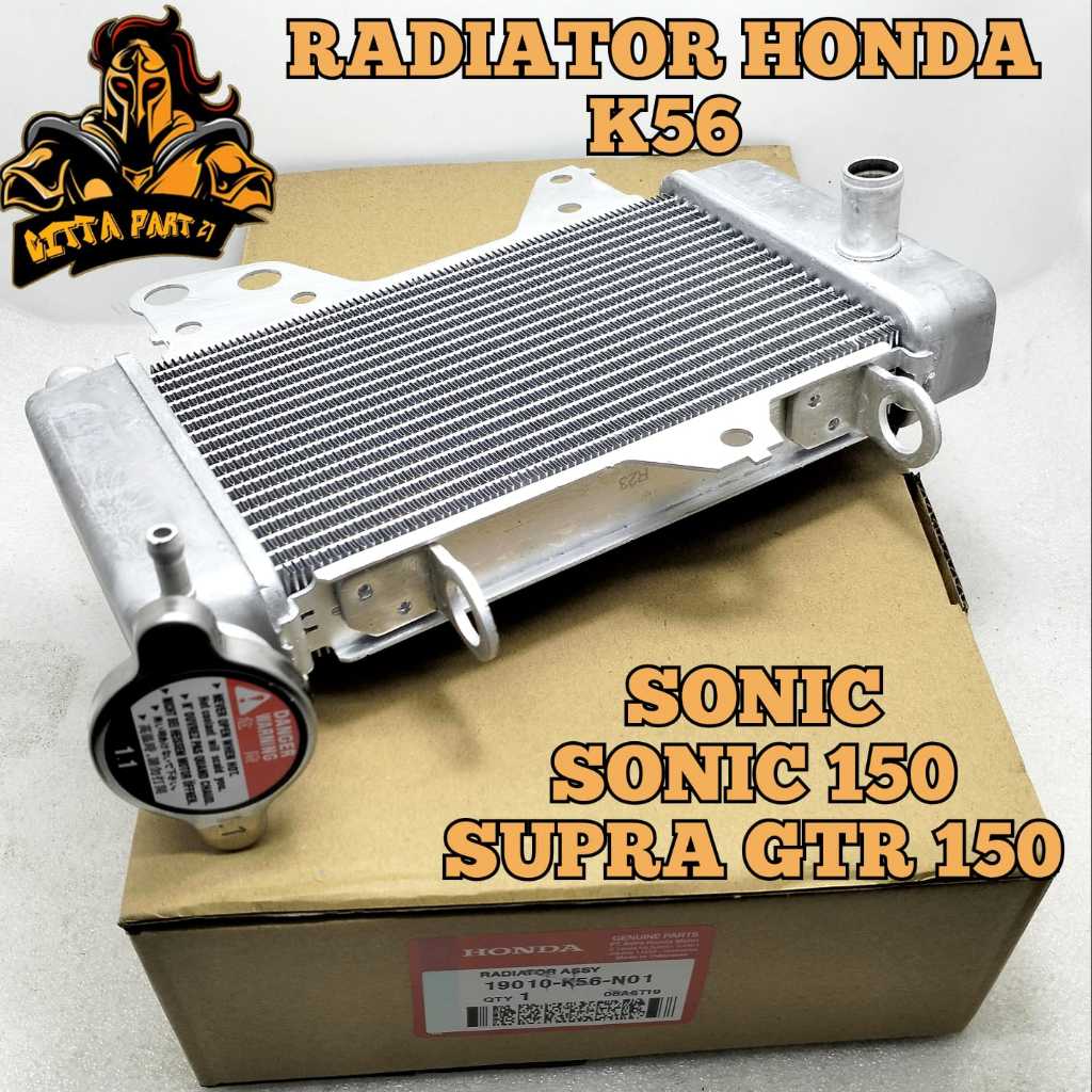 Jual RADIATOR ASLI ORIGINAL HONDA AHM K56 SONIC KUALITAS ASLI ORIGINAL ...